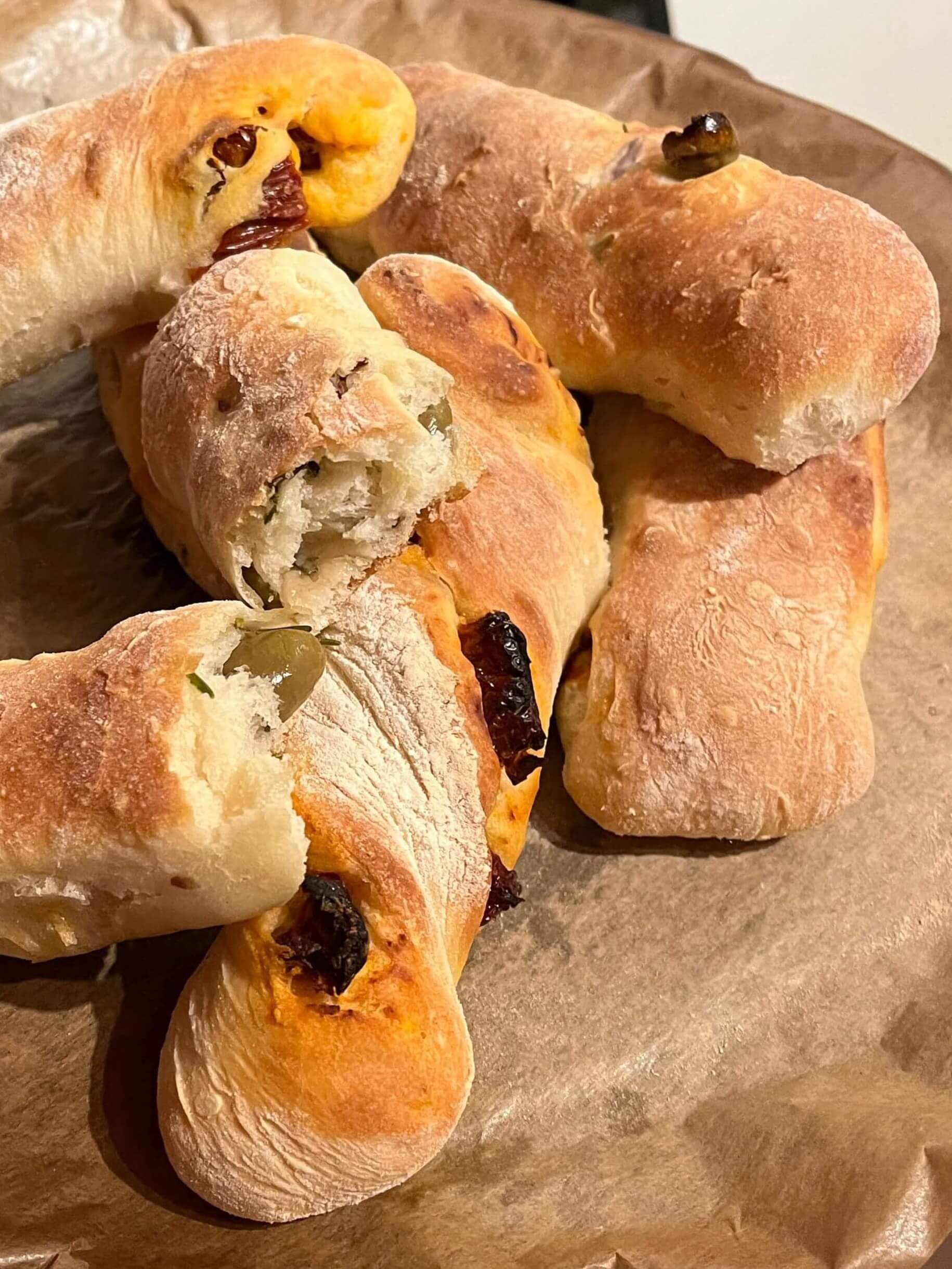 Ciabatta Breadsticks - Feasting on Italy
