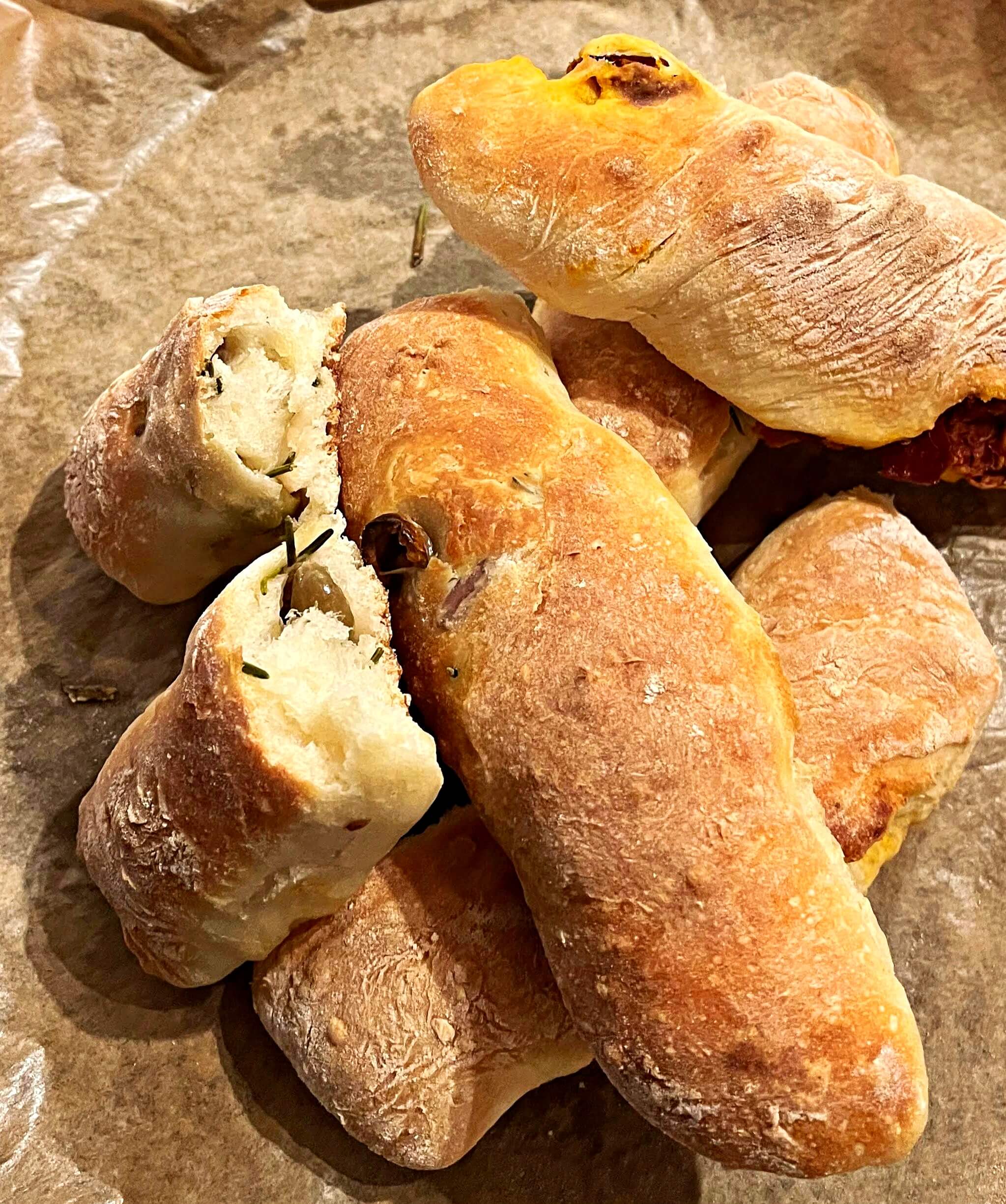 Ciabatta Breadsticks - Feasting on Italy