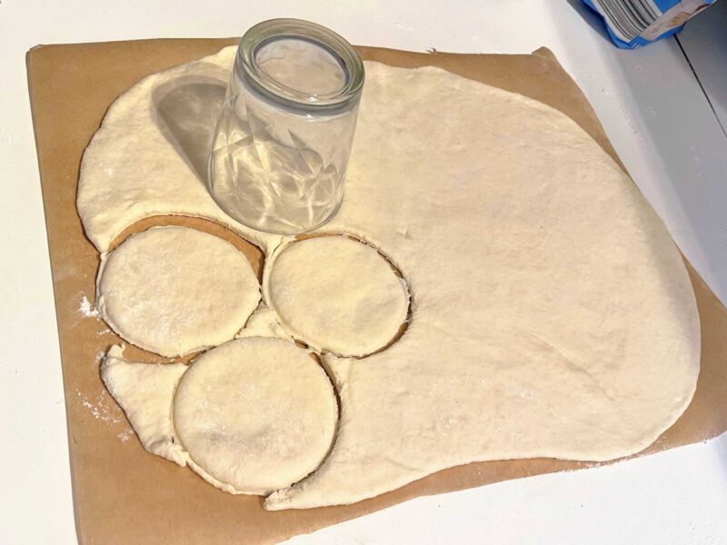 Tigelle Bread - Feasting on Italy