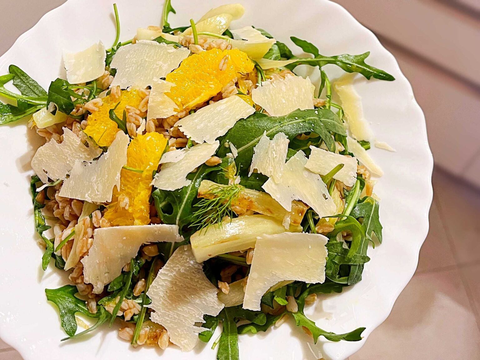 Tuscan Farro Salad - Feasting on Italy